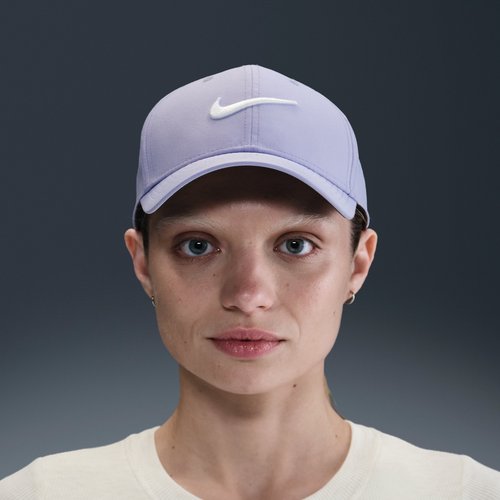 Nike Dri-FIT Club Structured Swoosh Cap 'Lilac Ice/White' - FB5625-533 ...