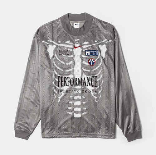 Nike Dri Fit Combine Performance Long Sleeve Jersey 'Skeleton' - IM7834 ...