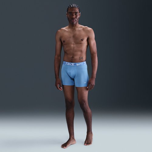 Nike Dri-FIT Essential Micro Boxer Briefs 3-Pack 'Cornflower' - KE1157 ...