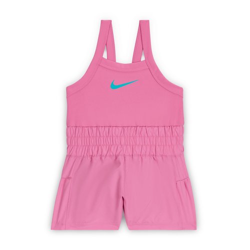 Nike Dri-FIT Sunny Swoosh 12-24M Runsie Romper 'Magic Flamingo ...