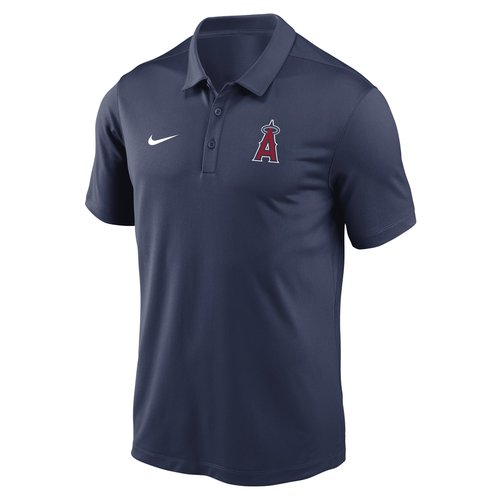 Nike Dri-FIT Team Agility Logo Franchise MLB Los Angeles Angels Polo ...