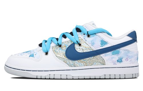 Nike Dunk Low Retro 'Blue Ink Dye - Embroidered' - 620231 | Solesense