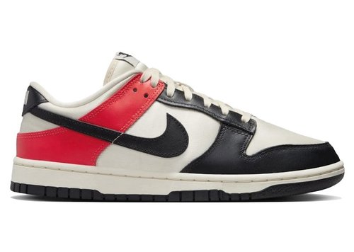 Nike Dunk Low SE 'Black Toe Bright Crimson' - HQ3423-635 | Solesense