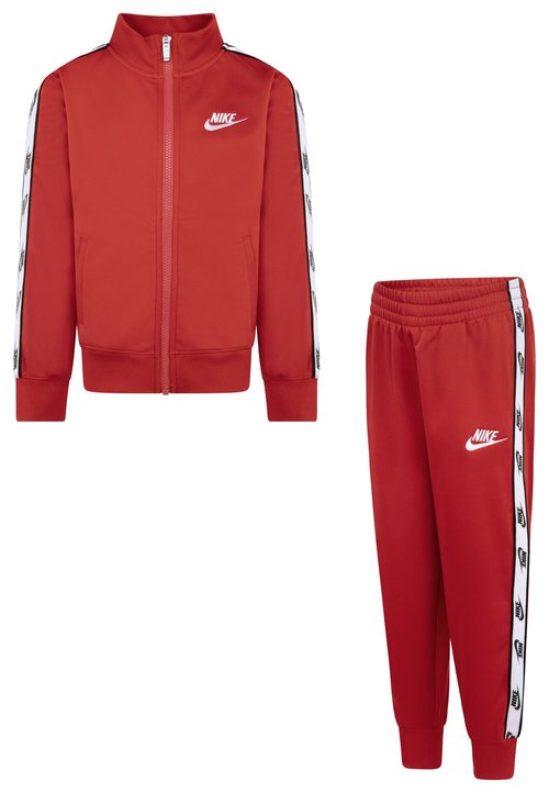 Nike Full-Zip Set With Logo Taping 'University Red' - 86M452-U10 | Solesense