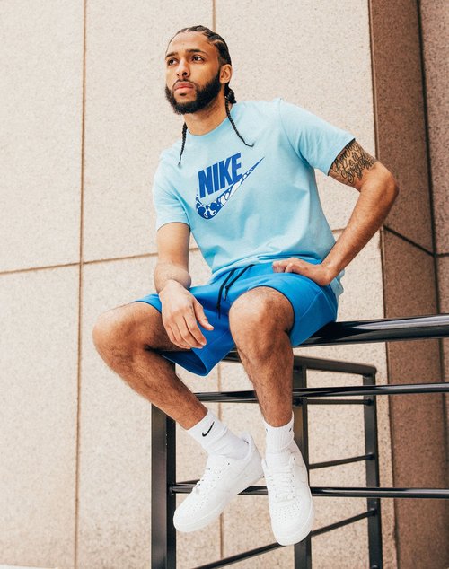 Nike Futura Tee 'Aqua' - FQ8034-407 | Solesense