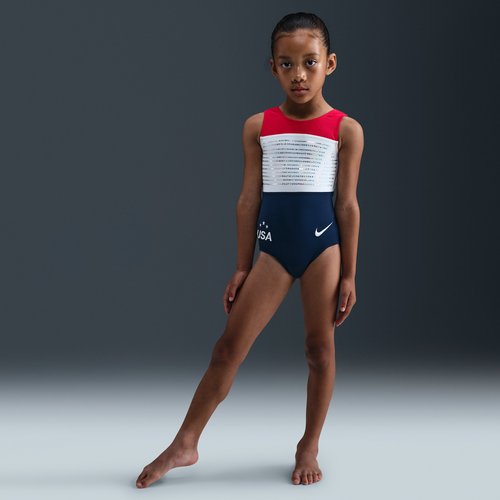 Nike Gymnastics All-American Grit Leotard 'Red' - NKY038-06F | Solesense