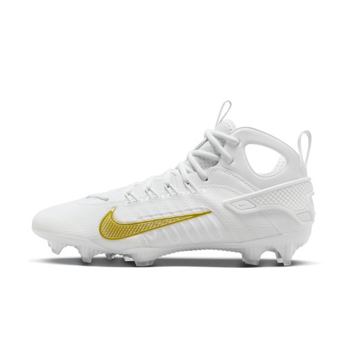 Nike Huarache 9 Elite Mid LAX 'White Metallic Vivid Gold' - FD0088-100 ...