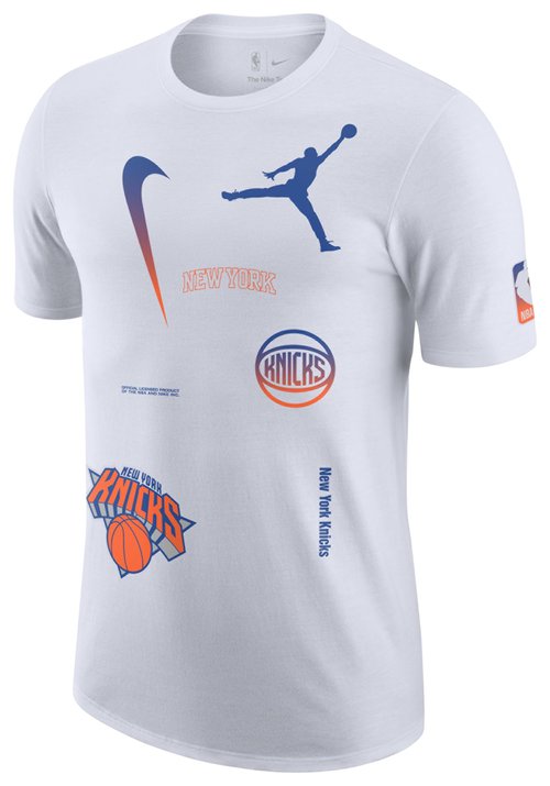 Nike Jordan NBA New York Knicks Courtside Statement Edition T-shirt ...