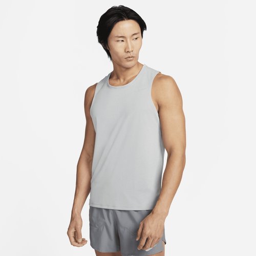 Nike Miler Dri-FIT Running Tank Top 'Grey Fog/Particle Grey/Heather ...