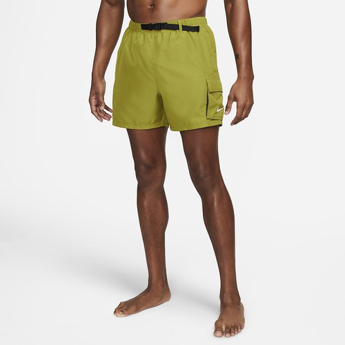 Nike 5" Belted Packable Swim Trunks 'Moss' - NESSB522-314 | Solesense