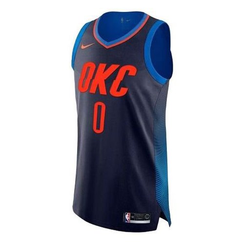 Nike NBA Sports Basketball Vest AU Player Edition Westbrook Thunder ...