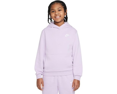 Nike Sportswear Club Fleece Pullover Hoodie 'Doll/White' - FD3000-537 ...