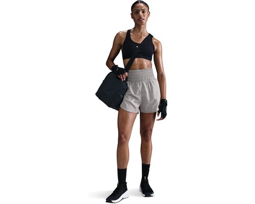 Nike One Dri-FIT Ultra High-Rise 3 Brief-lined Shorts Shorts 'Smoke ...