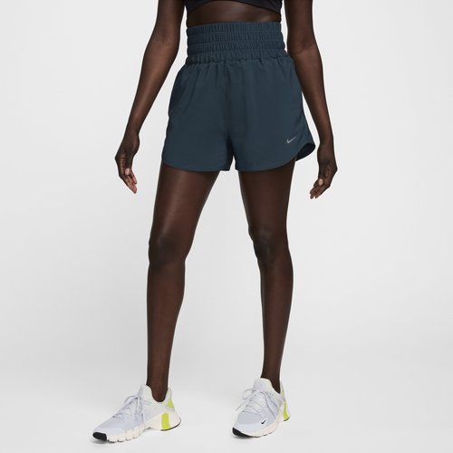 Nike One Dri-FIT Ultra High-Waisted 3" Brief-Lined Shorts 'Armory Navy ...