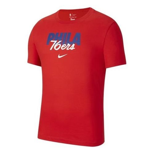 Nike Philadelphia 76 DNA Nike DRI-FIT NBA Short Sleeve Red 'RED ...