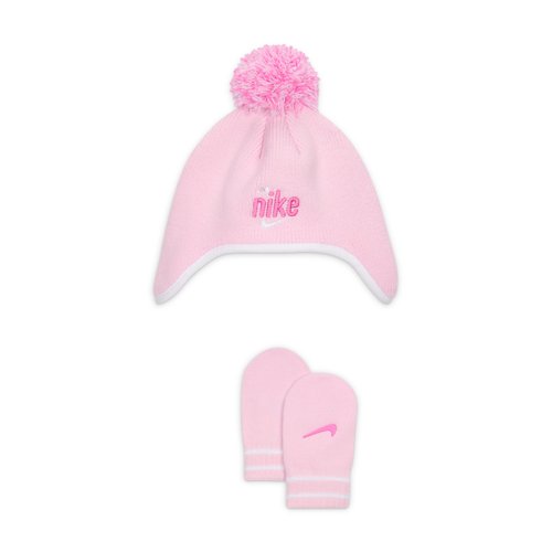Nike Play For All 2-Piece Peak Beanie Set 'Pink Foam' - 6A3136-A9Y | Solesense
