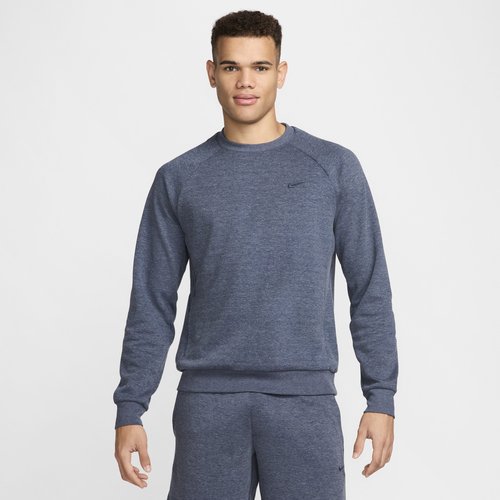 Nike Primary Fleece Dri-FIT UV Performance Crew 'Obsidian/Heather ...