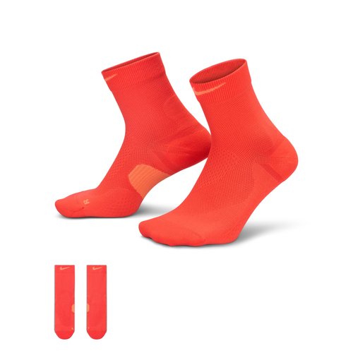 Nike Run Midweight Running Micro-Crew Socks 1 Pair 'Light Crimson/Turf ...