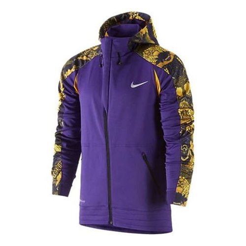 Nike snake pattern Logo Pattern Hooded Jacket 'Purple' - 641196-547 ...