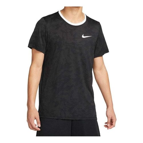 Nike Solid Round Neck T-Shirt 'Black' - DM6477-010 | Solesense