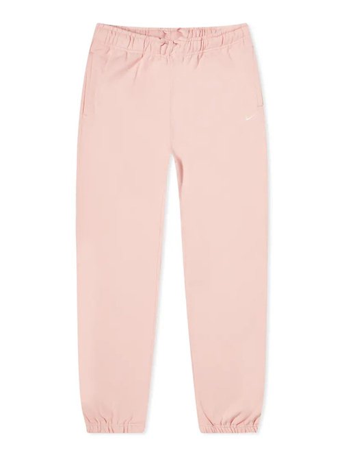 Nike Solo Swoosh Fleece Trousers 'Pink' - CW5565-697 | Solesense
