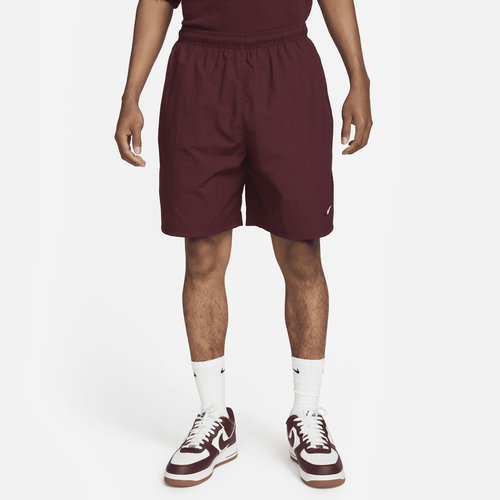 Nike Solo Swoosh Woven Shorts 'Maroon' - DX0749-681 | Solesense