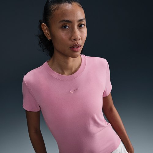 Nike Sportswear Chill Knit T-Shirt 'Elemental Pink/Elemental Pink ...