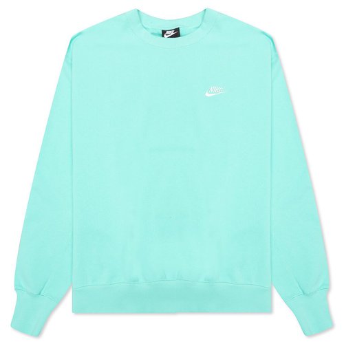 Nike Sportswear Classic Fleece Crew 'Tropical Twist/Light Dew' - DA0021 ...