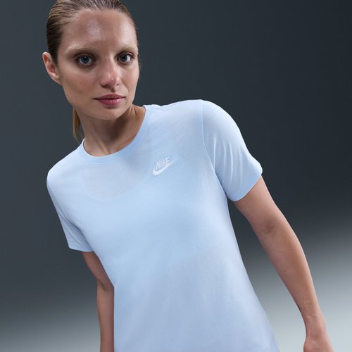 Nike Sportswear Club Essentials T-Shirt 'Celestine Blue/White' - DX7902 ...