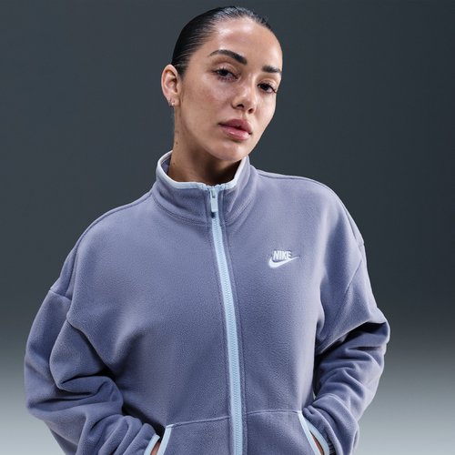 Nike Sportswear Club Fleece Loose Cozy Track Jacket 'World Indigo ...