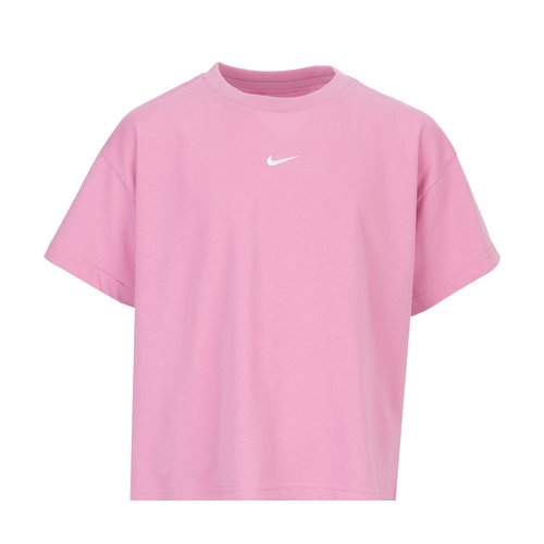 Nike Sportswear Essential Boxy T-Shirt Little Kid/Big Kid Clothing ...
