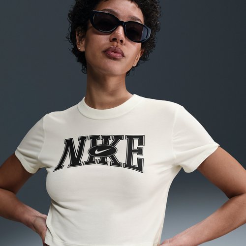 Nike Sportswear Slim Cropped T-Shirt 'Sail' - HQ1709-133 | Solesense
