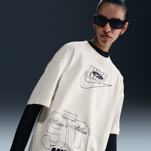 Nike Sportswear Oversized T-Shirt 'Sail' - HJ2993-133 | Solesense