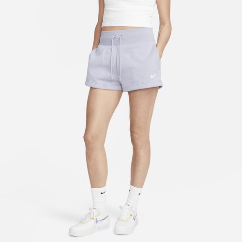 Nike Sportswear Phoenix Fleece High-Waisted Loose Shorts 'Indigo Haze ...