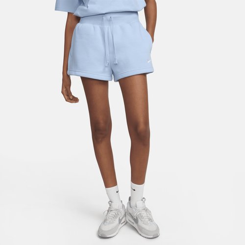 Nike Sportswear Phoenix Fleece High-Waisted Loose Shorts 'Light Armory ...