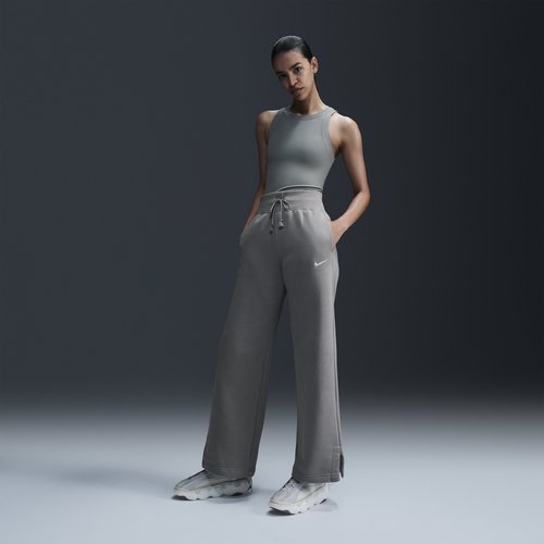 Nike Sportswear Phoenix Fleece High-Waisted Wide-Leg Sweatpants 'Light ...
