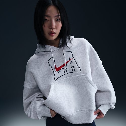 Nike Sportswear Phoenix Fleece Over-Oversized Hoodie 'Birch Heather ...