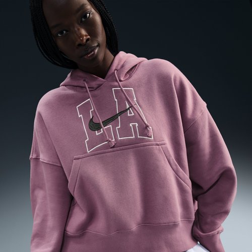 Nike Sportswear Phoenix Fleece Over-Oversized Hoodie 'Plum Dust/Vintage ...