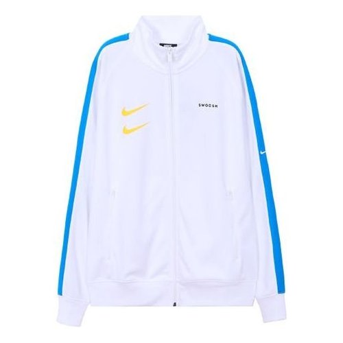Nike Sportswear Swoosh Retro Sports Jacket 'White' - CJ4885-100 | Solesense