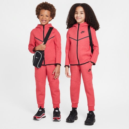Nike Sportswear Tech Fleece 2-Piece Full-Zip Set 'Light University Red ...