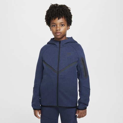 Nike Sportswear Tech Fleece Full-Zip Hoodie 'Obsidian Heather/Obsidian ...