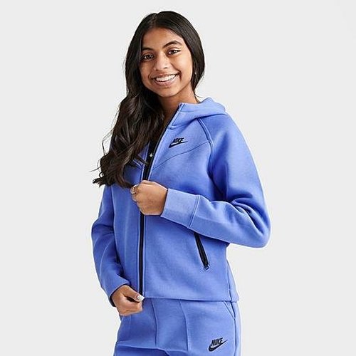 Nike Sportswear Tech Fleece Full-Zip Hoodie 'Polar/Black/Black ...