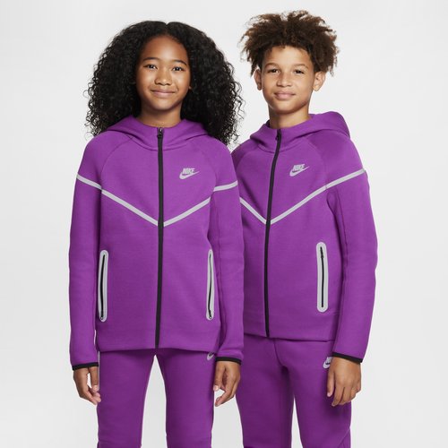Nike Sportswear Tech Fleece Reflective Full-Zip Hoodie 'Bold Berry ...