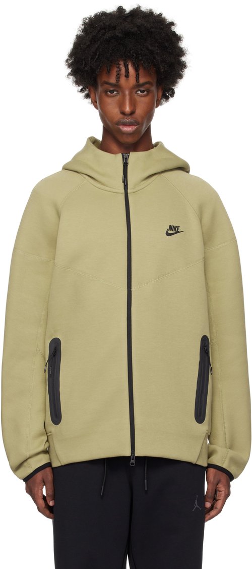 Nike Sportswear Tech Fleece Windrunner Full-Zip Hoodie 'Neutral Olive ...