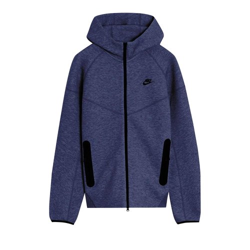 Nike Sportswear Tech Fleece Windrunner Full Zip Hoodie | Blue | Size XL ...