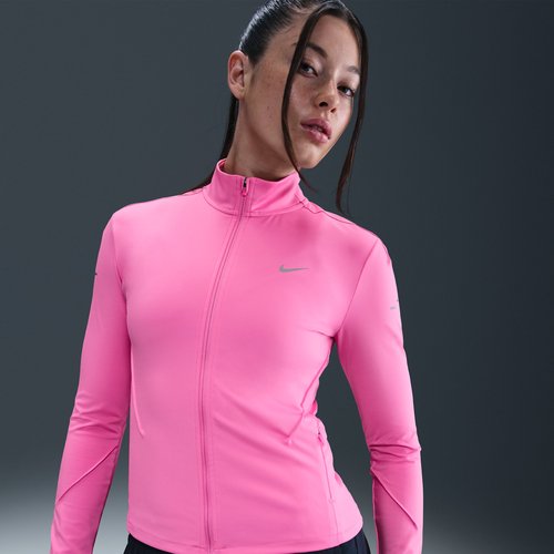 Nike Swift Dri-FIT Full-Zip Mid-Layer Running Top 'Playful Pink ...