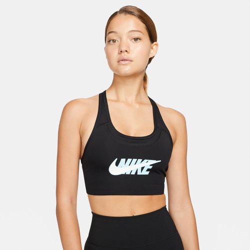Nike Swoosh Icon Clash Medium-Support Non-Padded Graphic Sports Bra ...
