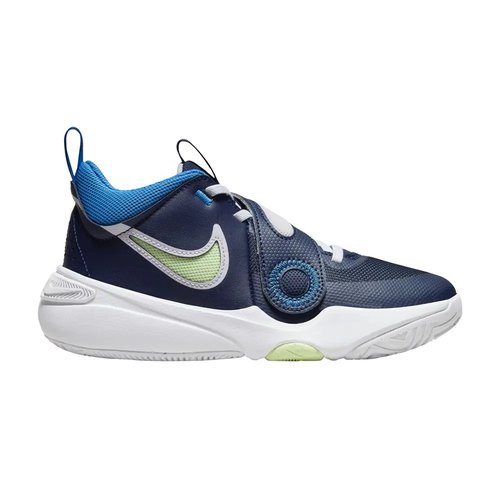 Nike Team Hustle D11 'Midnight Navy Barely Volt' - DV8996-401 | Solesense