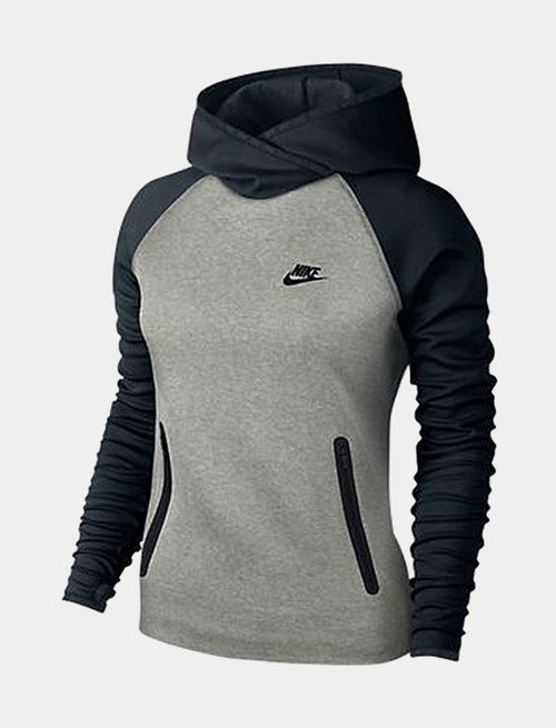 Nike Tech Fleece Funnel Sweater 'Grey' - 617186-012 | Solesense