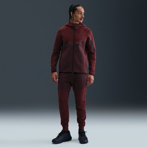 Nike Tech Fleece Jogger Pants 'Dark Team Red/Burgundy Crush/Black ...